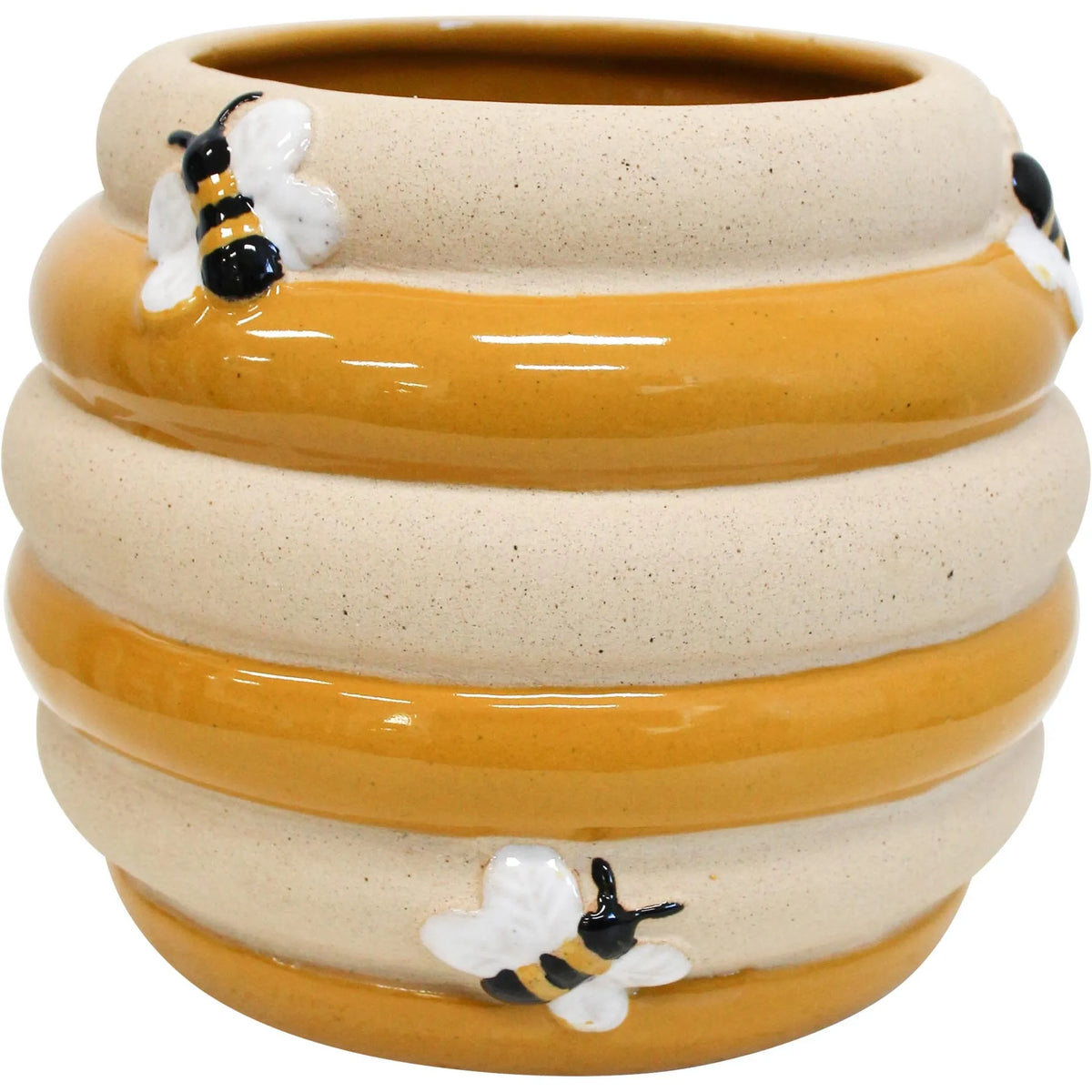 HONEY POT WITH BUZZY BEES PLANTER – Forum4 Collections