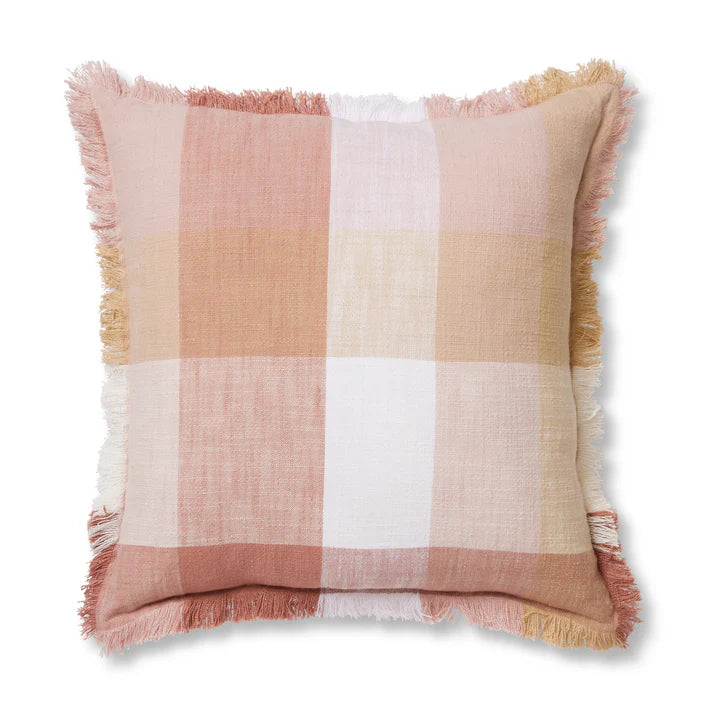 Portside Pink Check Cushion 50cm – Forum4 Collections