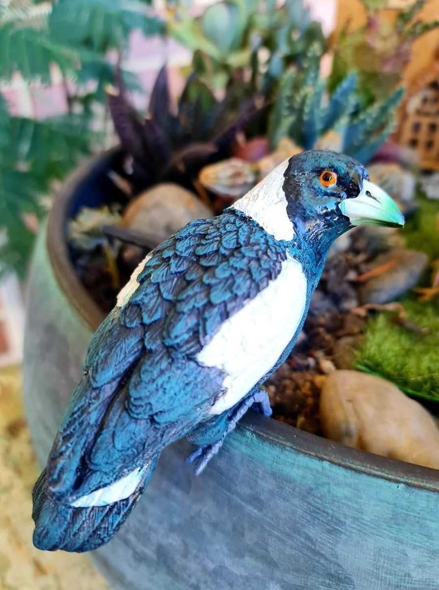 AUSSIE BIRD POT SITTER - MAGPIE – Forum4 Collections