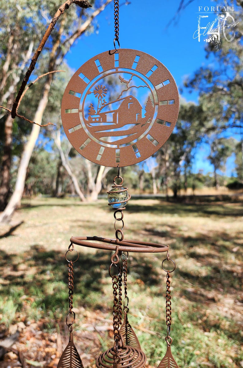 RUSTIC FARMHOUSE WIND CHIME – Forum4 Collections