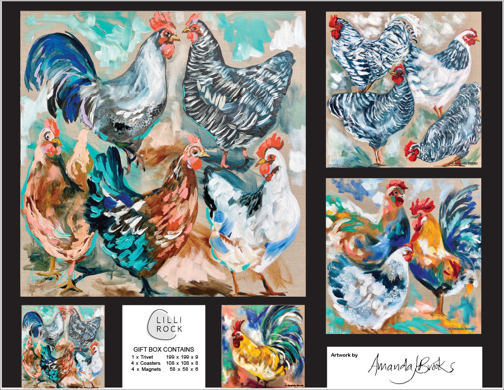 Here Chook Chook Gift Pack - Artist Lab – Forum4 Collections