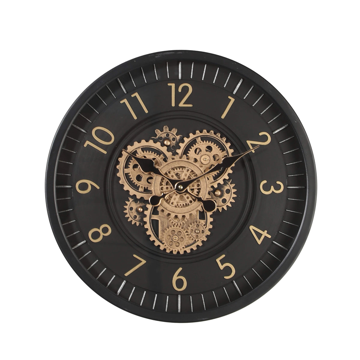 Elliott Round Moving Cogs Wall Clock – Forum4 Collections