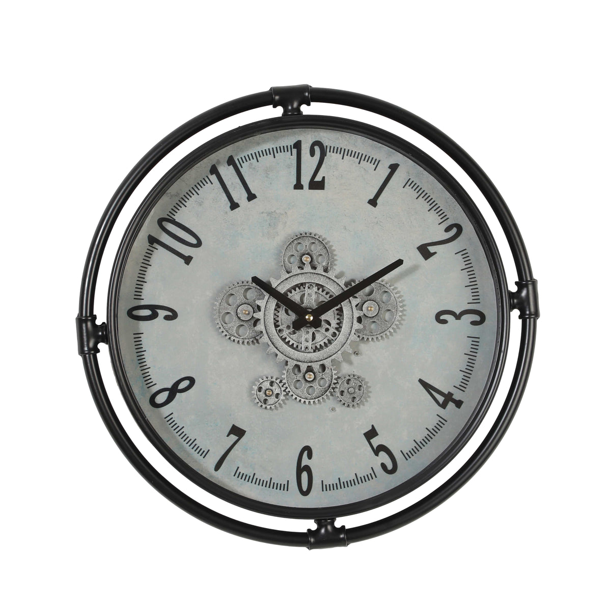 Tedius Round Moving Cogs Wall Clock – Forum4 Collections