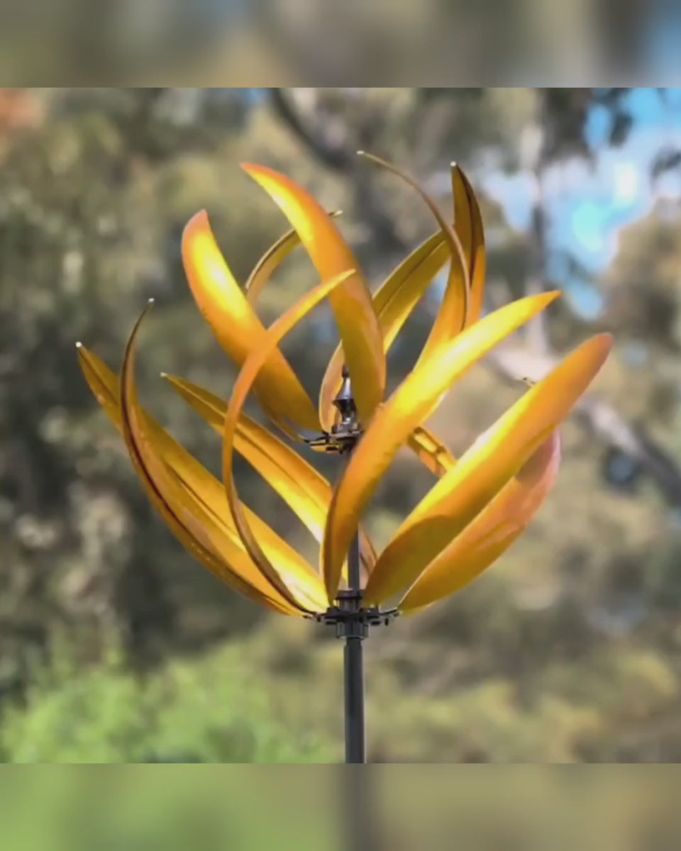 LOTUS WIND SPINNER - GOLD – Forum4 Collections