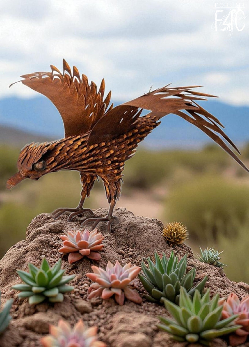 RUSTY HAWK GARDEN ART – Forum4 Collections